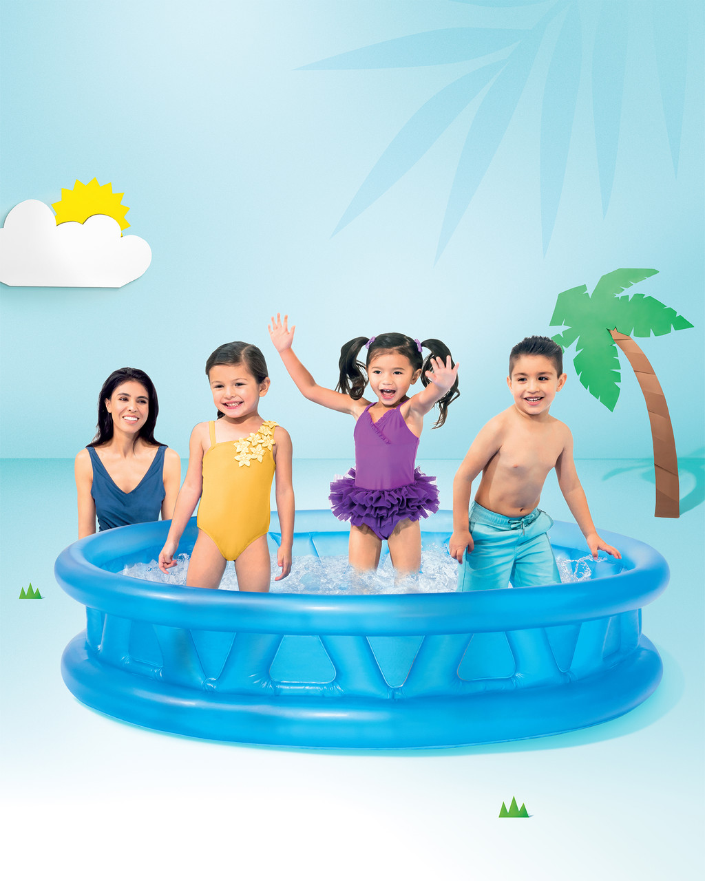 INTEX Soft Side Inflatable Pool