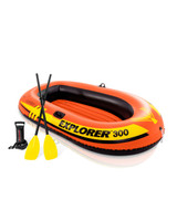 INTEX Explorer™ 300 3 Person Inflatable Boat Set