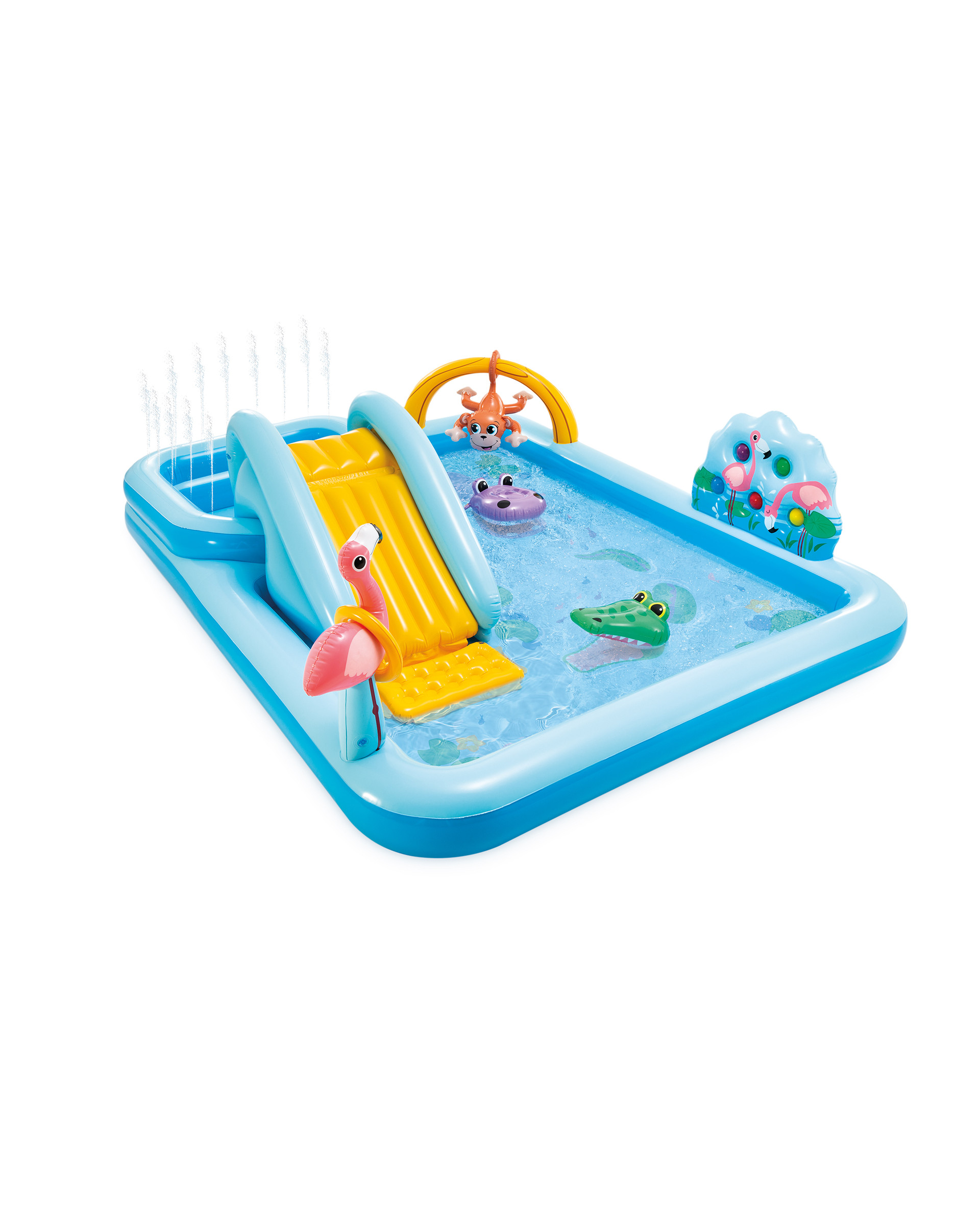 INTEX Jungle Adventure Inflatable Play Center with Slide