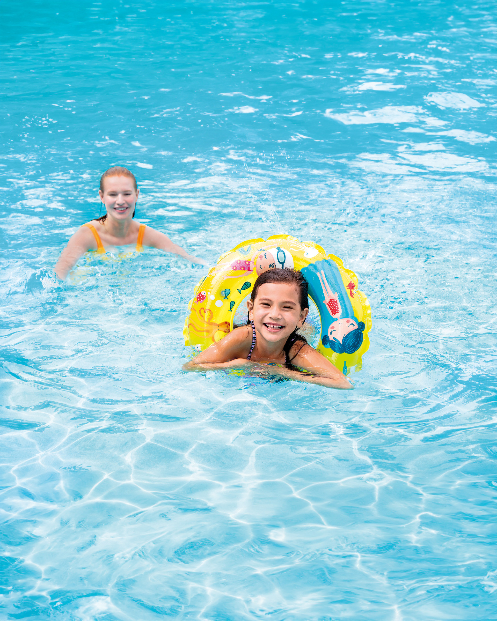 INTEX Transparent Inflatable Swim Rings
