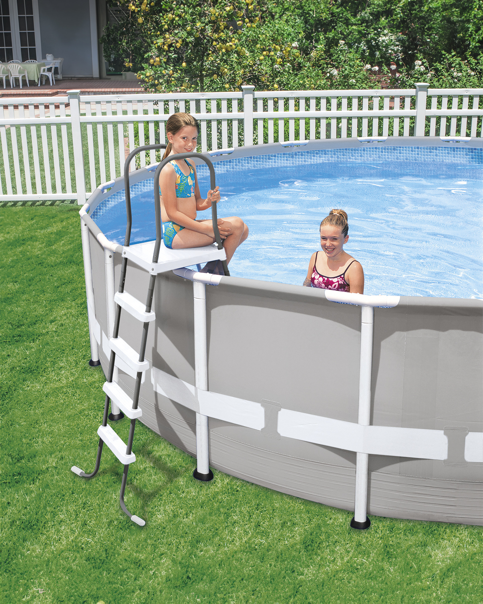 INTEX Pool Ladder for 52in Depth Above Ground Swimming Pools