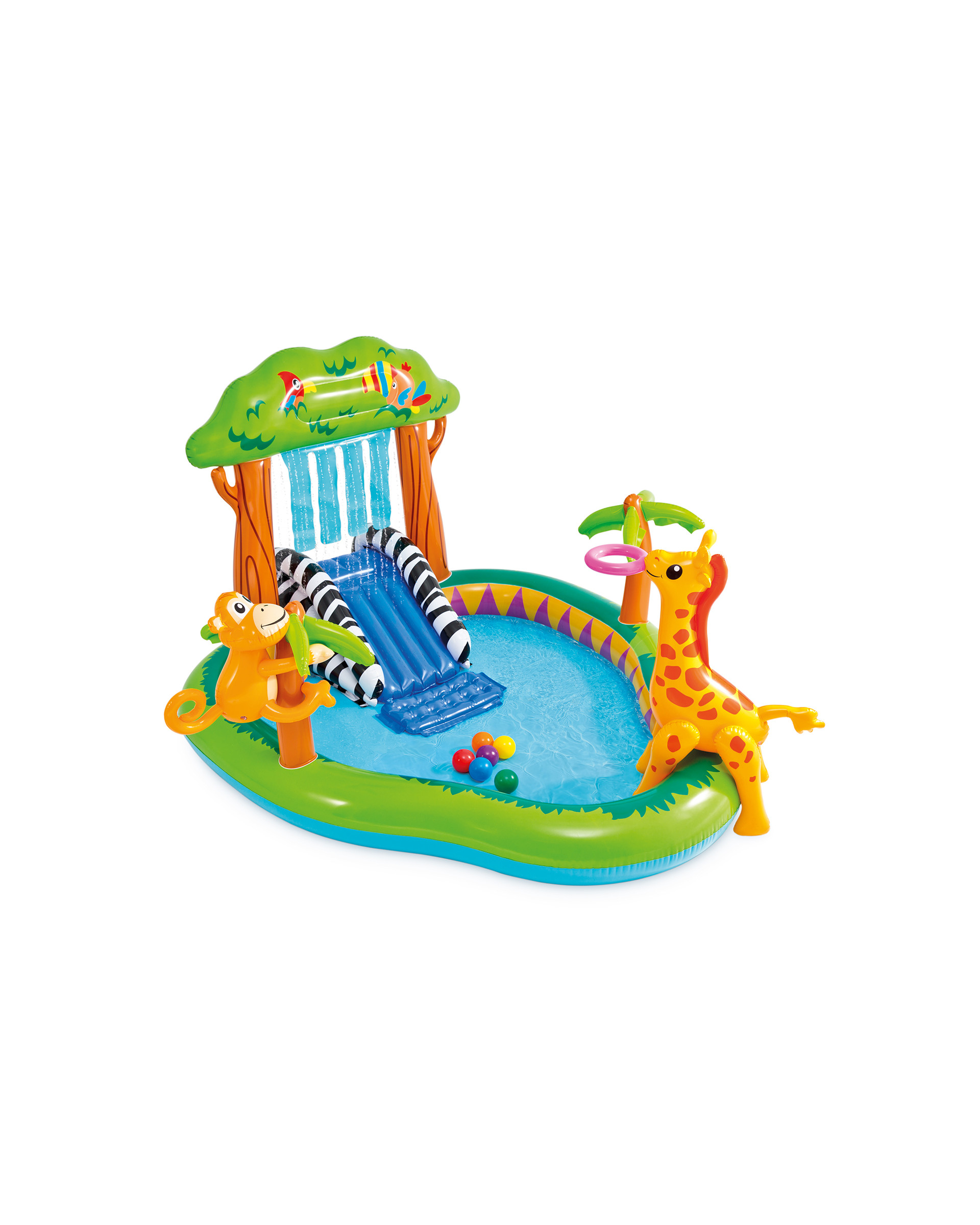 INTEX Jungle Inflatable Play Center with Slide