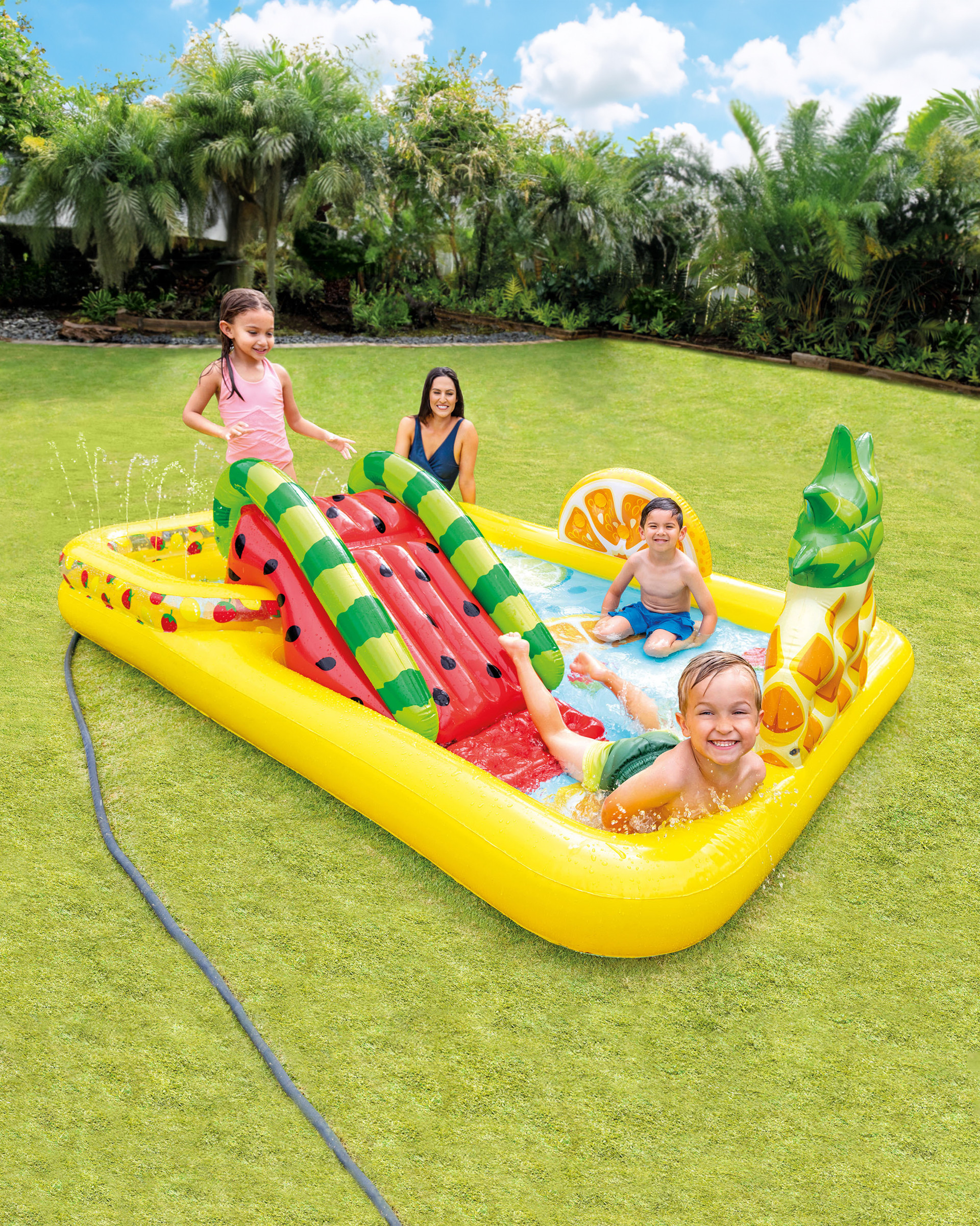 INTEX Candy Zone™ Inflatable Play Center with Slide