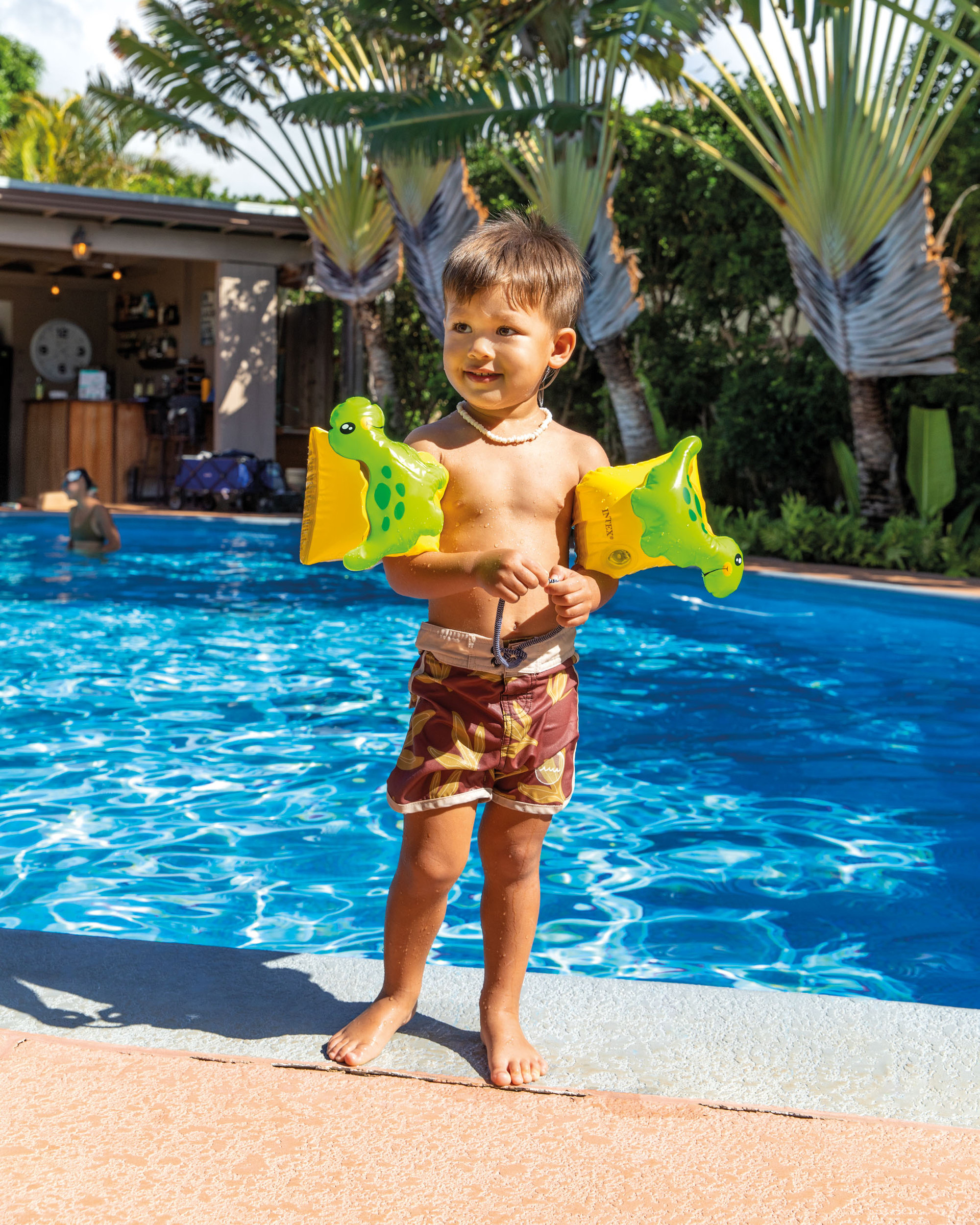 Sweet Blossom Inflatable Arm Band Floaties