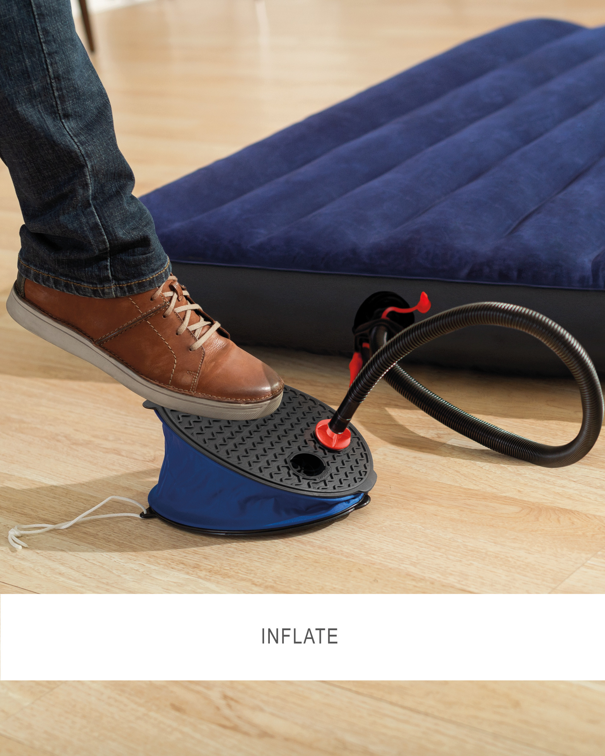 INTEX Bellows Foot Pump - 11 Inch