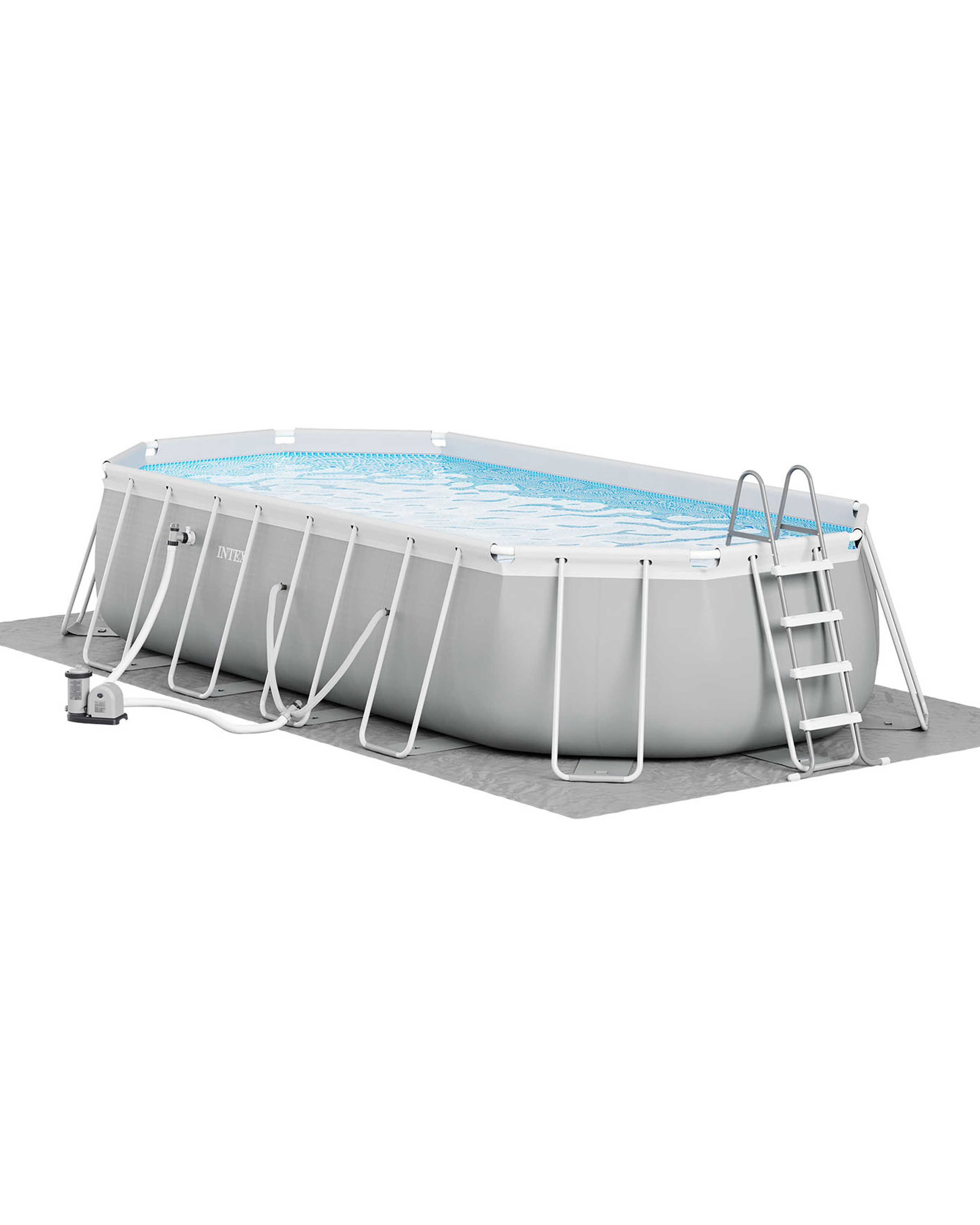 INTEX Prism Frame™ 20' x 10' x 48" Oval Above Ground Pool Set