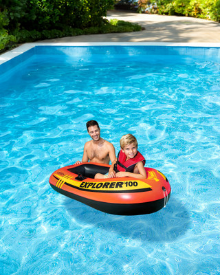 INTEX Explorer™ 300 3 Person Inflatable Boat Set