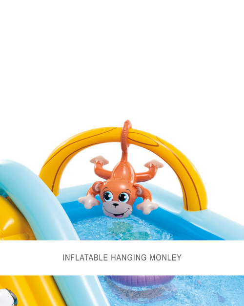 INTEX Jungle Adventure Inflatable Play Center with Slide