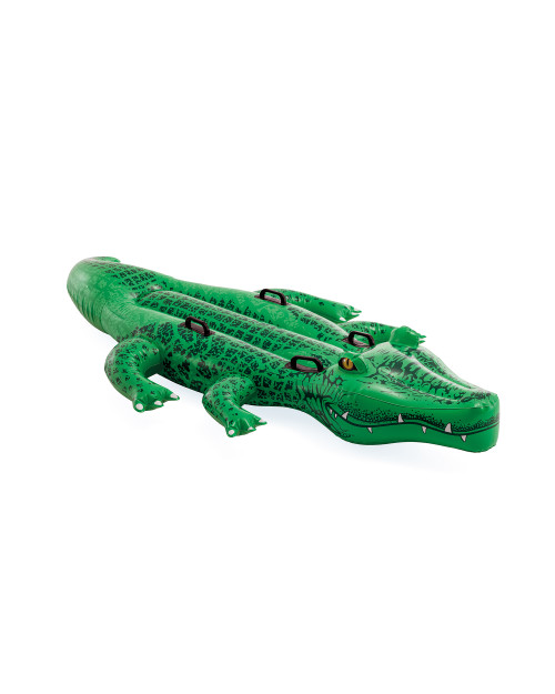 INTEX Giant Gator Ride-On Inflatable Pool Float