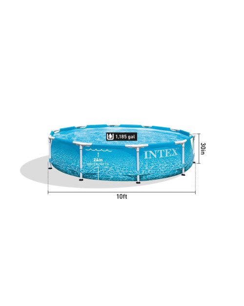 INTEX Beachside Metal Frame 10' x 30'' Above Ground Pool