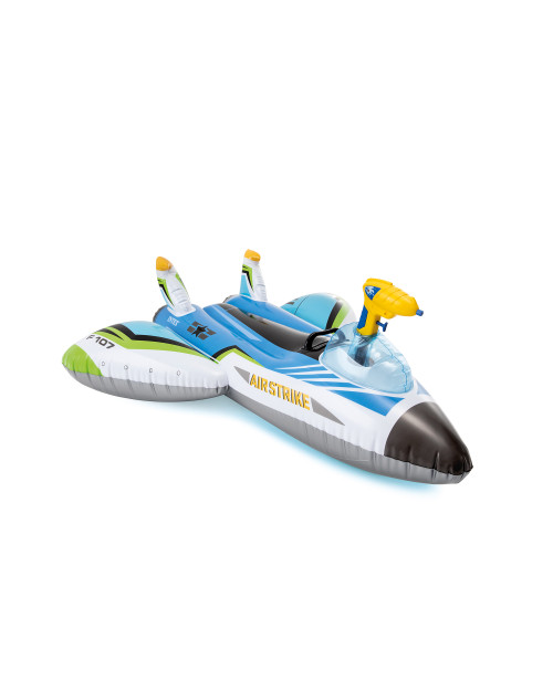 INTEX Plane Ride-On Inflatable Pool Floats with Water Guns
