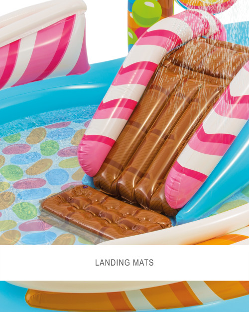 INTEX Candy Zone™ Inflatable Play Center with Slide