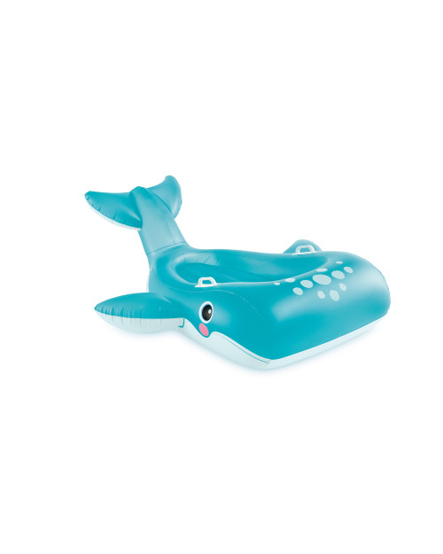 INTEX Blue Whale Ride-On Inflatable Pool Float