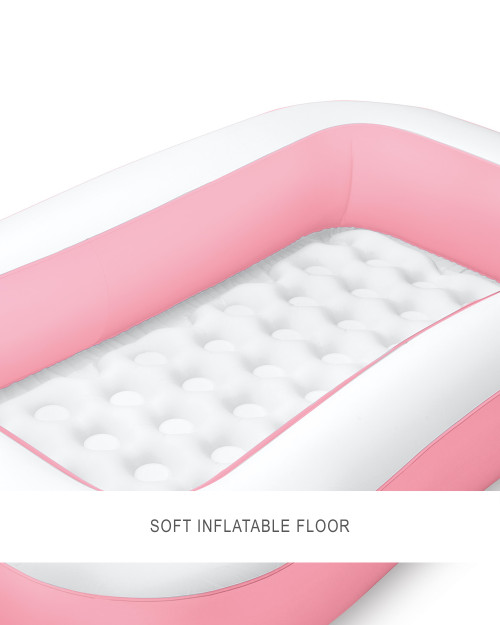 INTEX Pink Rectangular Inflatable Kiddie Pool
