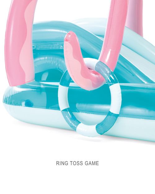 Friendly Octopus Inflatable Play Center w/ Slide