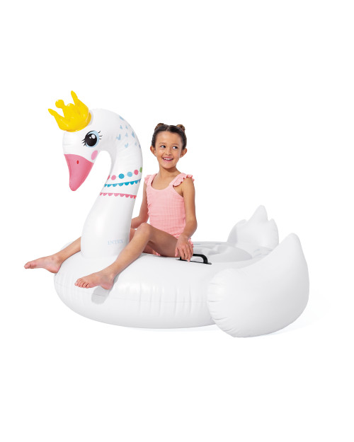 Royal Majestic Swan Ride-On Inflatable Pool Float