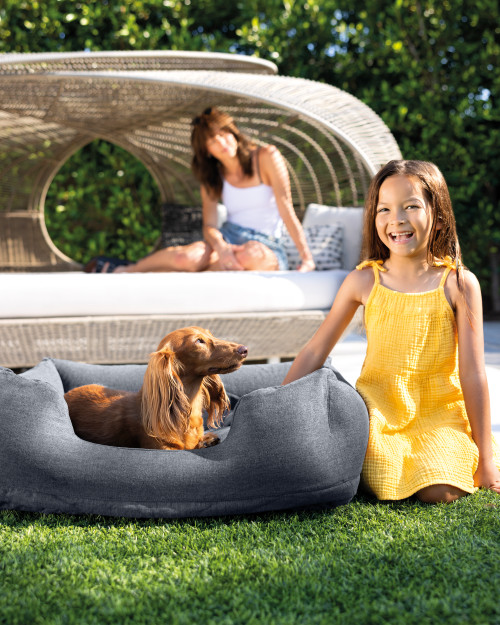 Inflatable Pet Bed With Hand Pump - Small