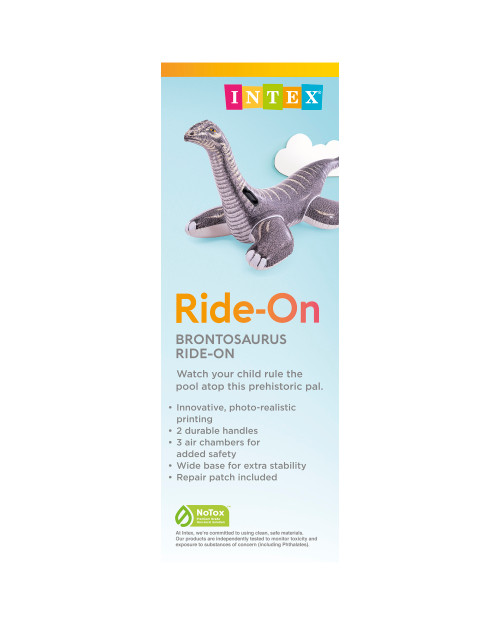 Brontosaurus Ride-On Inflatable Pool Float