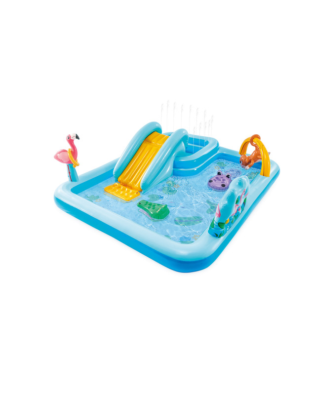 INTEX Jungle Adventure Inflatable Play Center with Slide