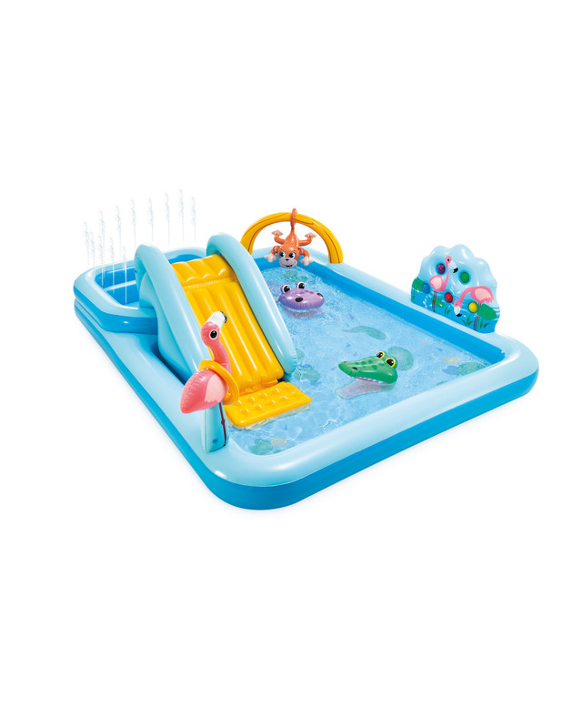 INTEX Jungle Adventure Inflatable Play Center with Slide