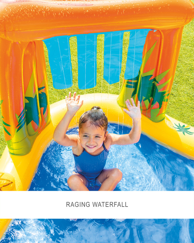 INTEX Dinosaur Inflatable Play Center with Slide