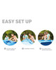 INTEX Metal Frame 10' x 30" Above Ground Pool
