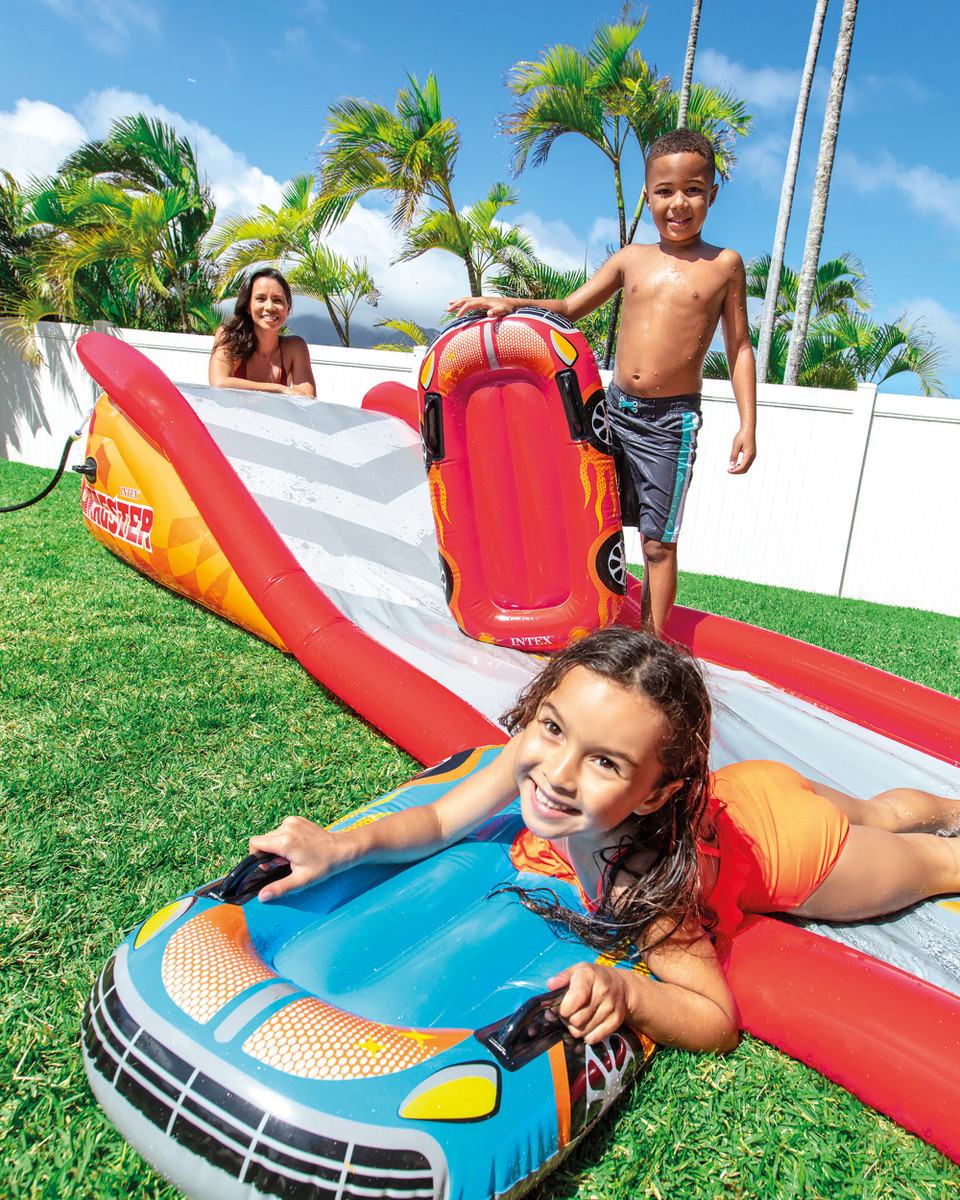 INTEX Action Sports Inflatable Play Center with Slide