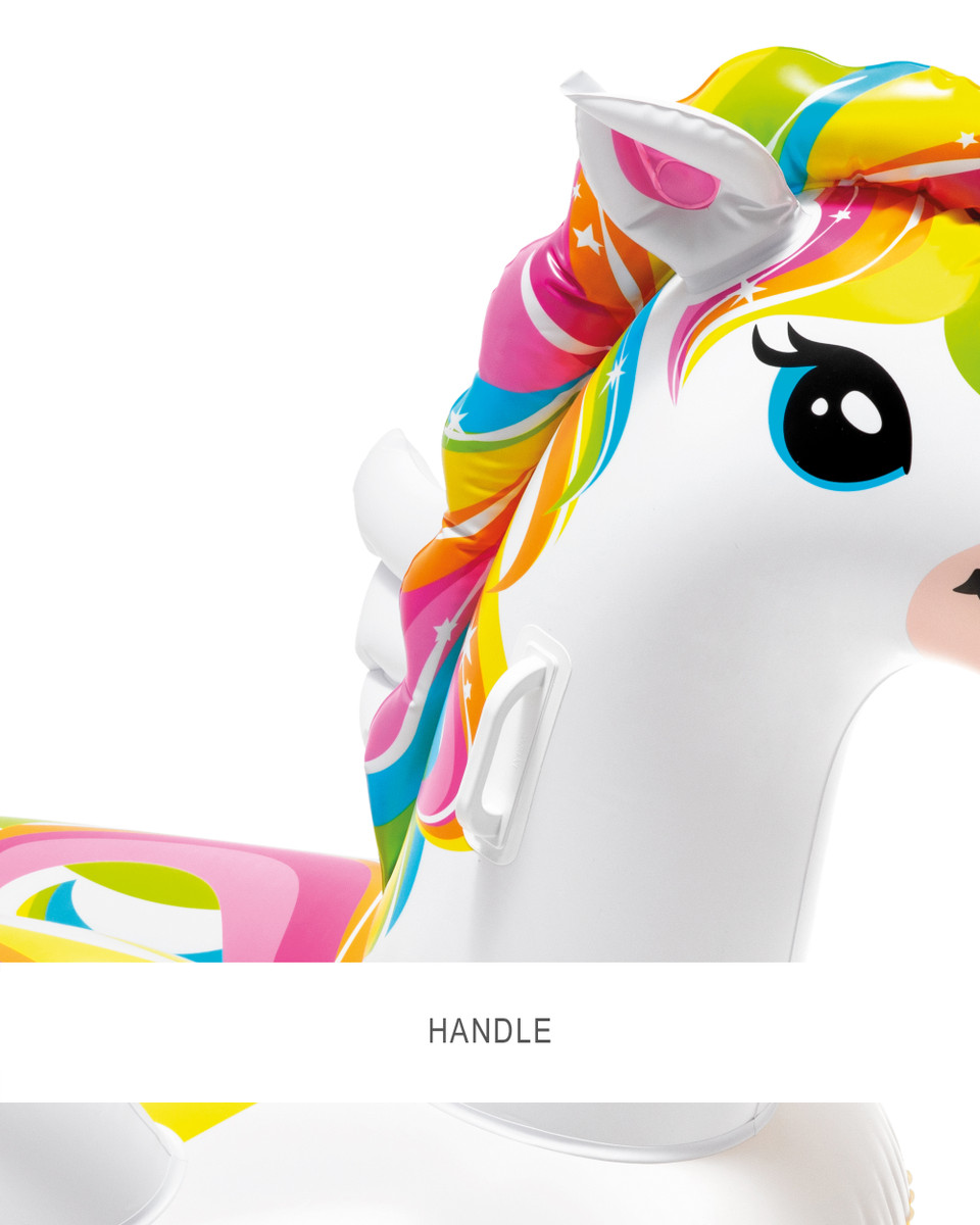INTEX Unicorn Ride-On Inflatable Pool Float
