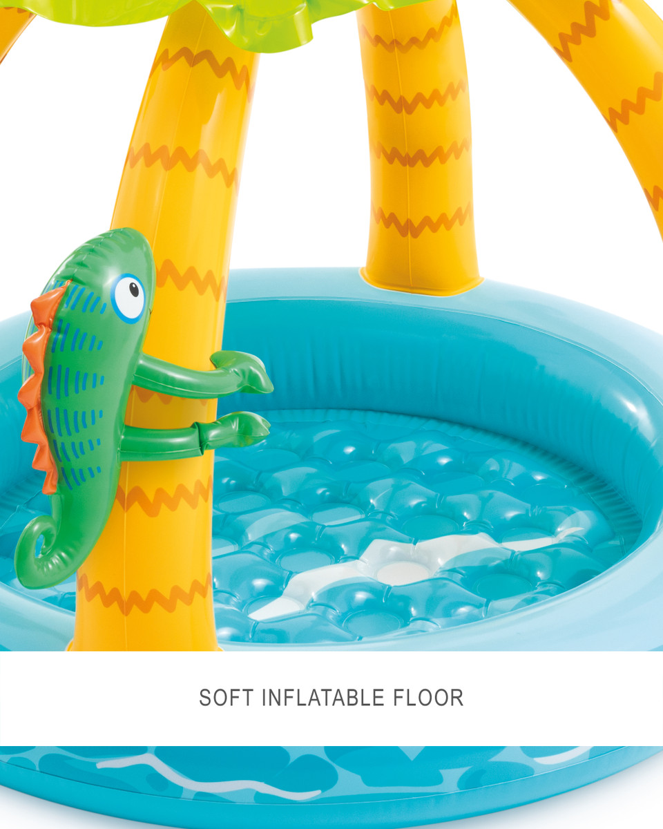 INTEX Tropical Island Inflatable Kiddie Pool
