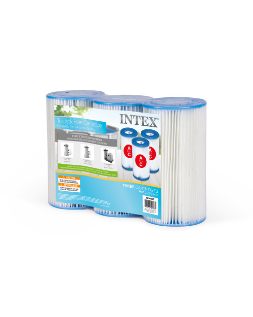 INTEX Type A Pool Filter Cartridge - 3 Pack