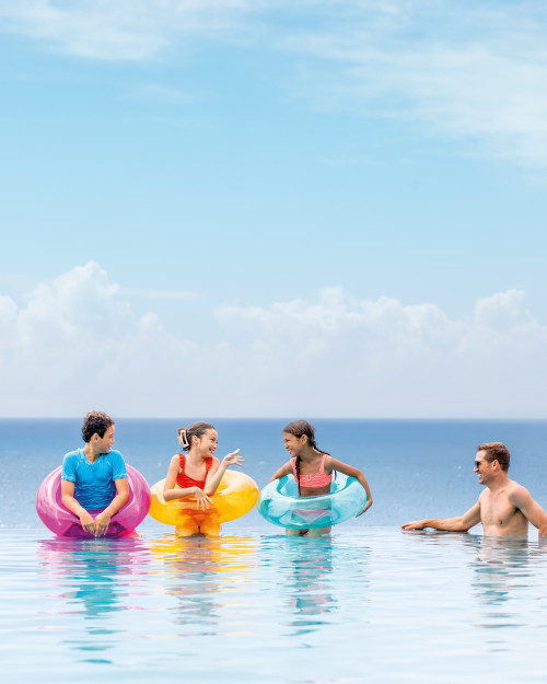 INTEX Transparent Inflatable Pool Swim Tubes