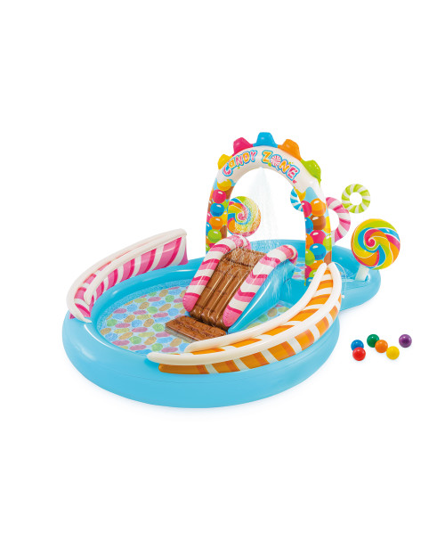 INTEX Candy Zone™ Inflatable Play Center with Slide