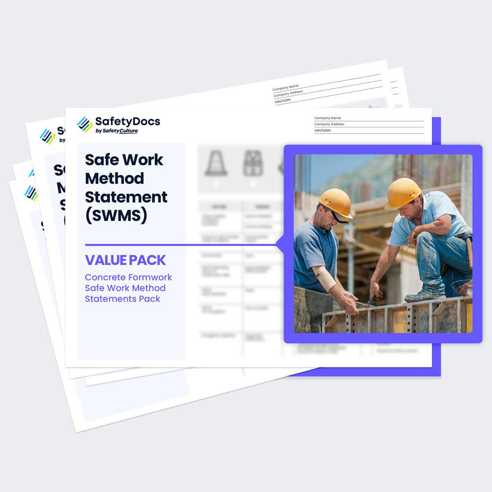 SWMS Concreting | Safe Work Method Statement | SafetyDocs
