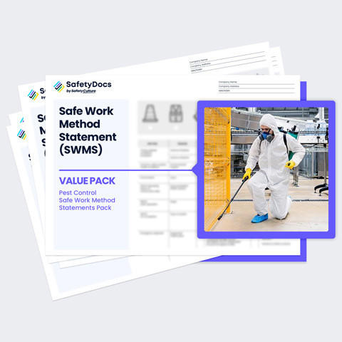 Pest Control Safe Work Method Statements Pack | SafetyDocs PDF & Word ...