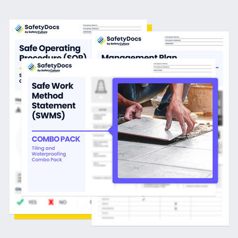 Tiling & Waterproofing Combo Pack | SafetyDocs PDF & Word Templates