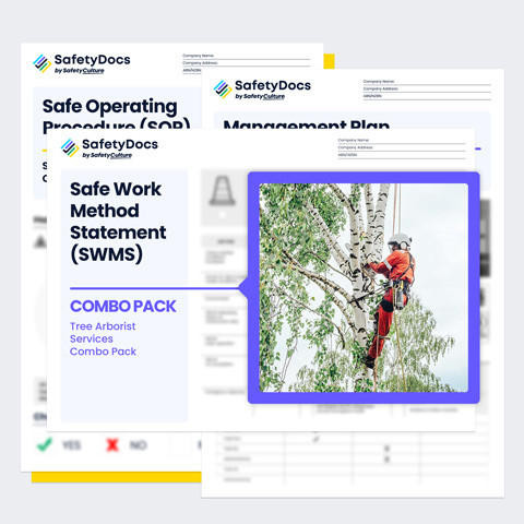 Tree Arborist Services Combo Pack | SafetyDocs PDF & Word Templates