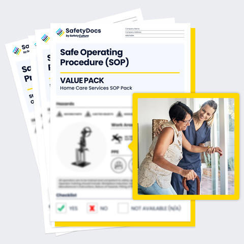 Home Care Services SOP Pack | SafetyDocs PDF & Word Templates