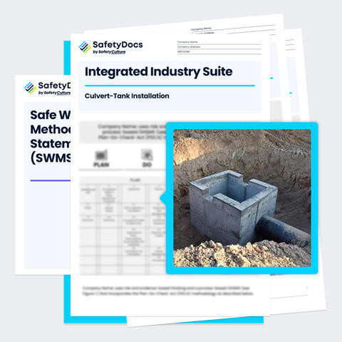 Culvert-Tank Installation Integrated Industry Suite | SafetyDocs Templates