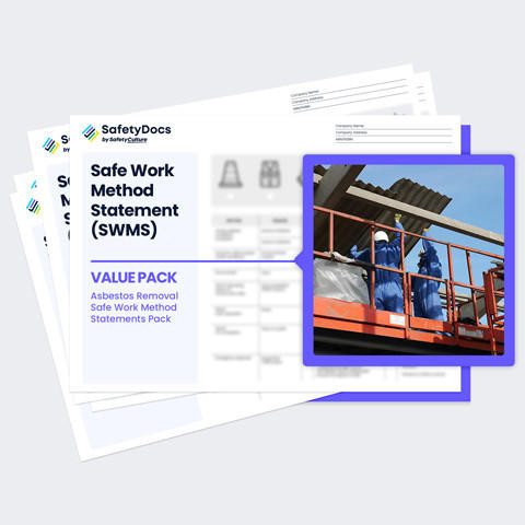 Asbestos Removal SWMS Pack | SafetyDocs PDF & Word Templates