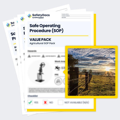 Safe Operating Procedure (SOP) Value Packs | SafetyDocs