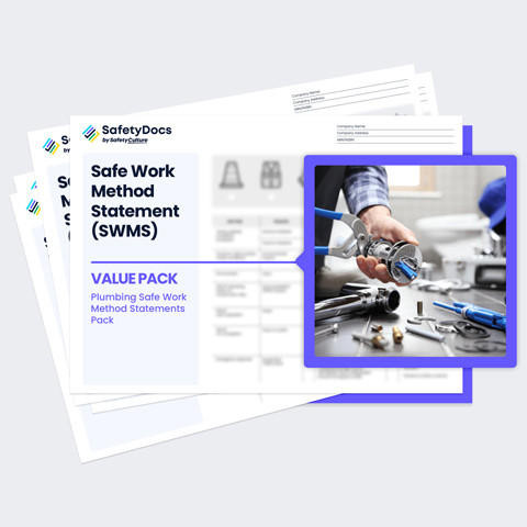 Plumbing SWMS Pack | SafetyDocs PDF & Word Templates