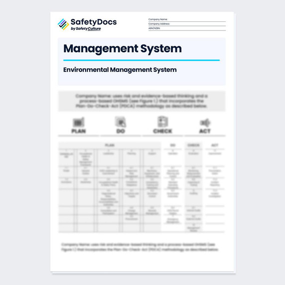 Environmental Management System | SafetyDocs PDF & Word Templates
