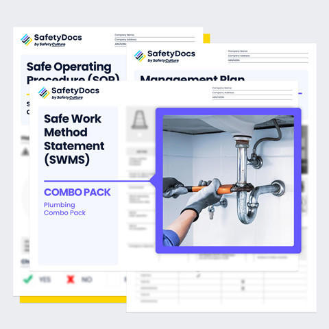 Plumbing Combo Pack | SafetyDocs PDF & Word Templates