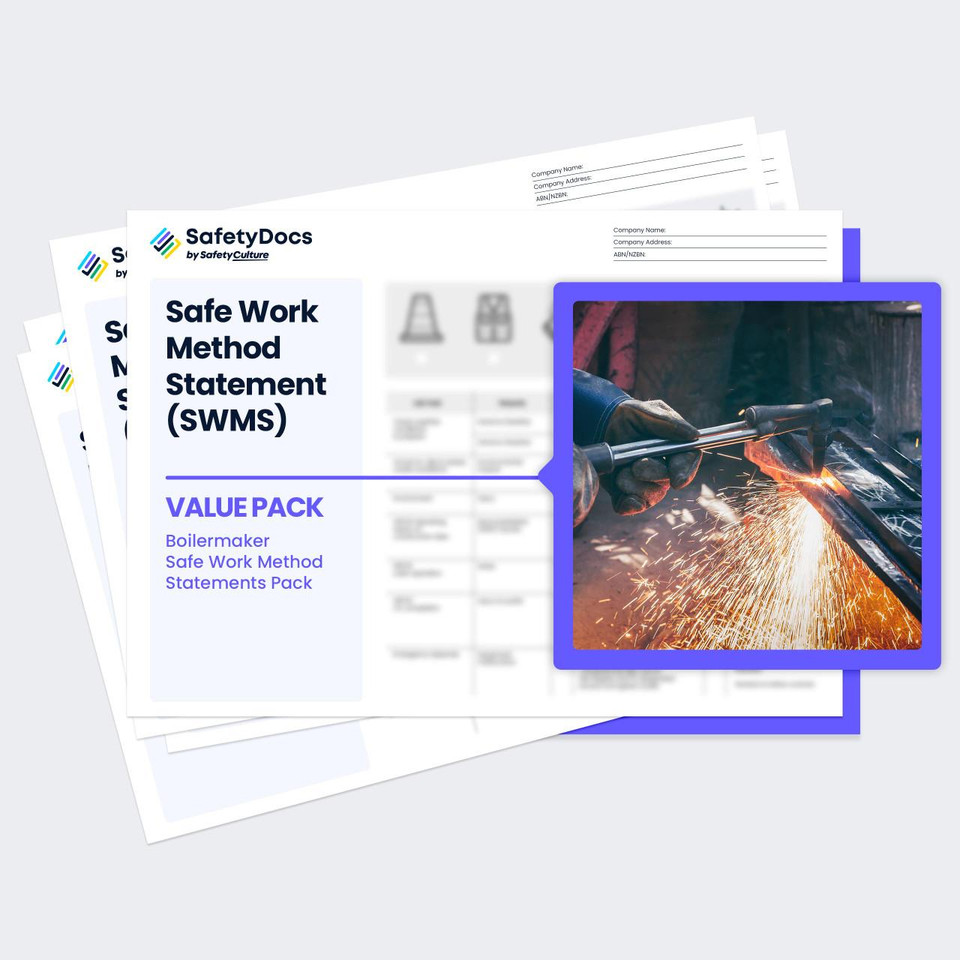 Boilermaker Safe Work Method Statements (SWMS) Pack | SafetyDocs