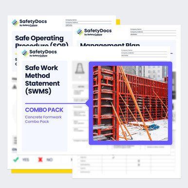 Concrete Formwork Combo Pack | SafetyDocs PDF & Word Templates ...