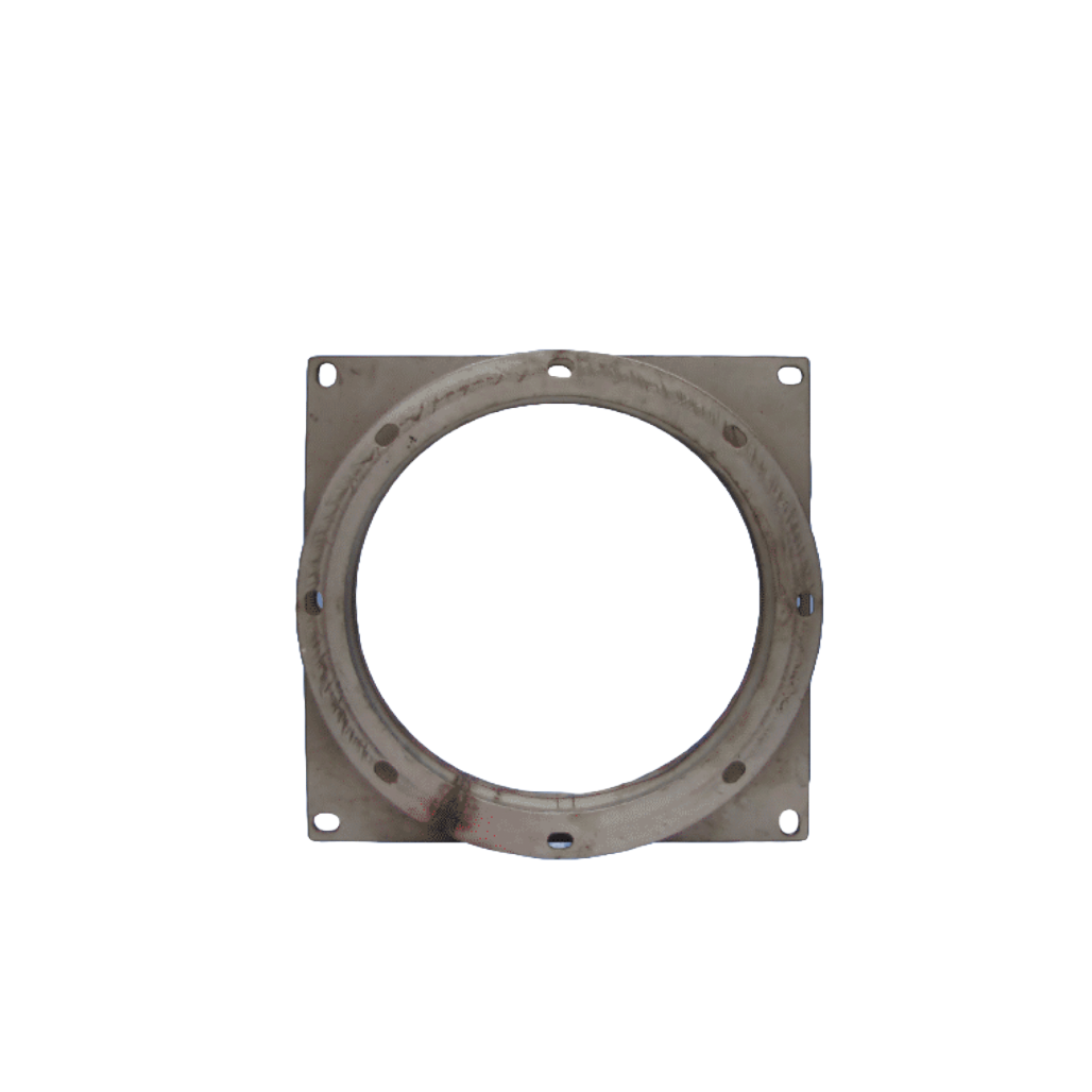 Stainless Steel Inlet, Round To Square - Standard