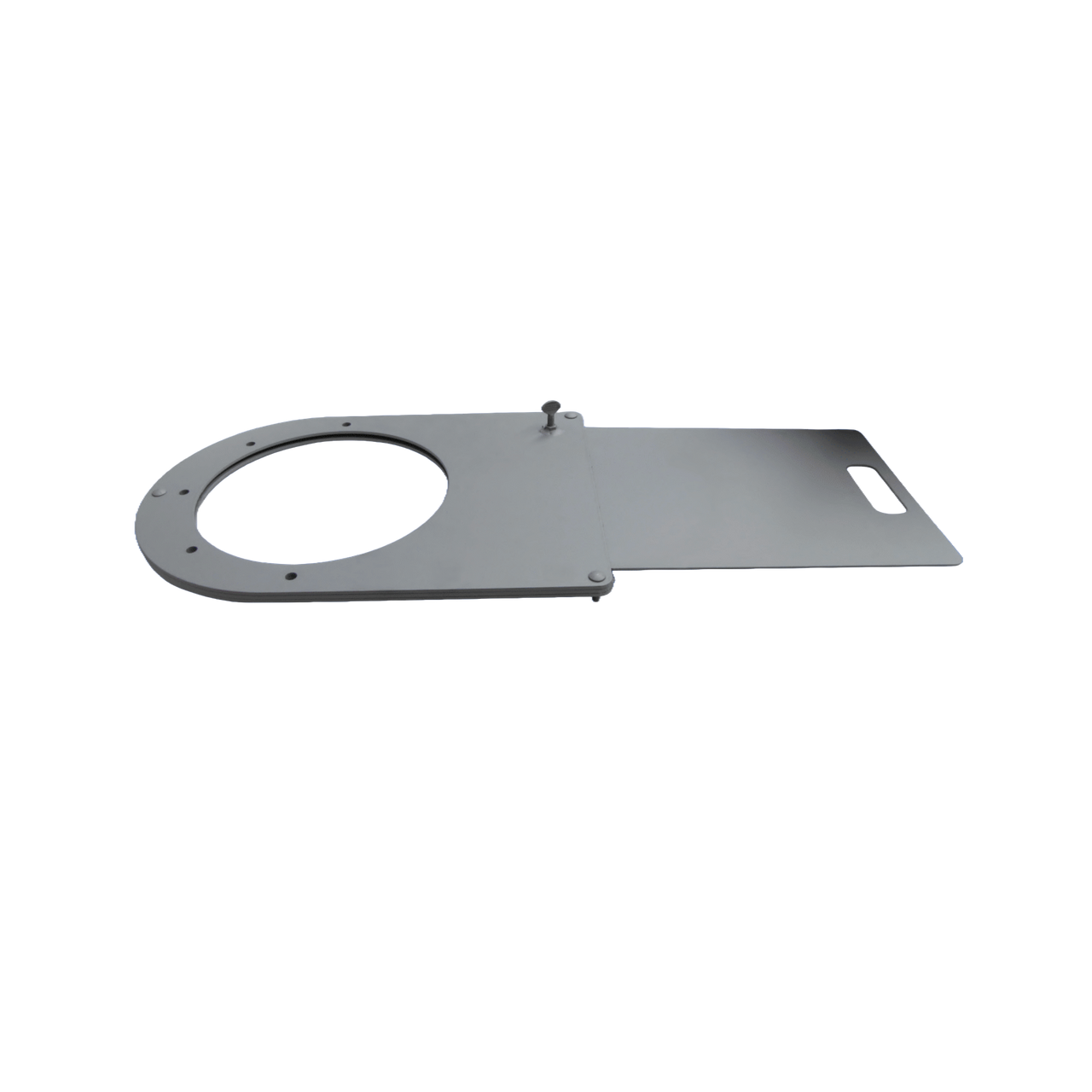 Galvanized Slim Blast Gate Only 5/8" Tall
