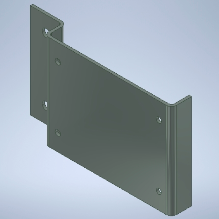 Mount Auxiliary Unload And Flame Pcb Plate