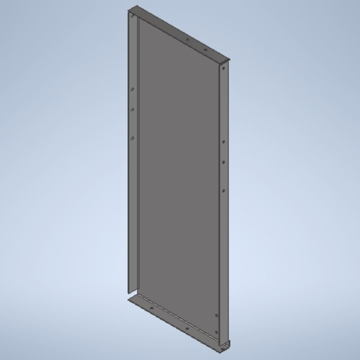 Corner Handrail Attach Mount Plate 1