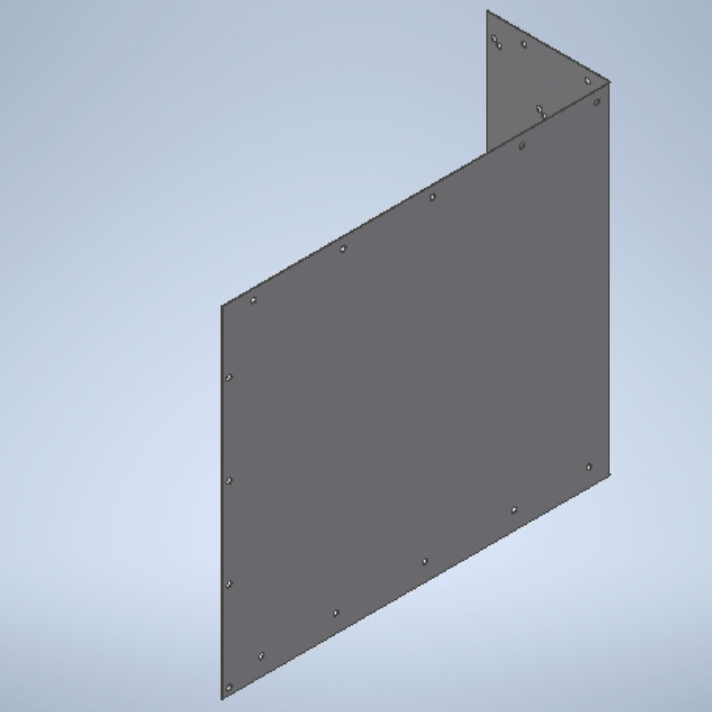 Access Header-Right Hand-Return Air Duct Panel
